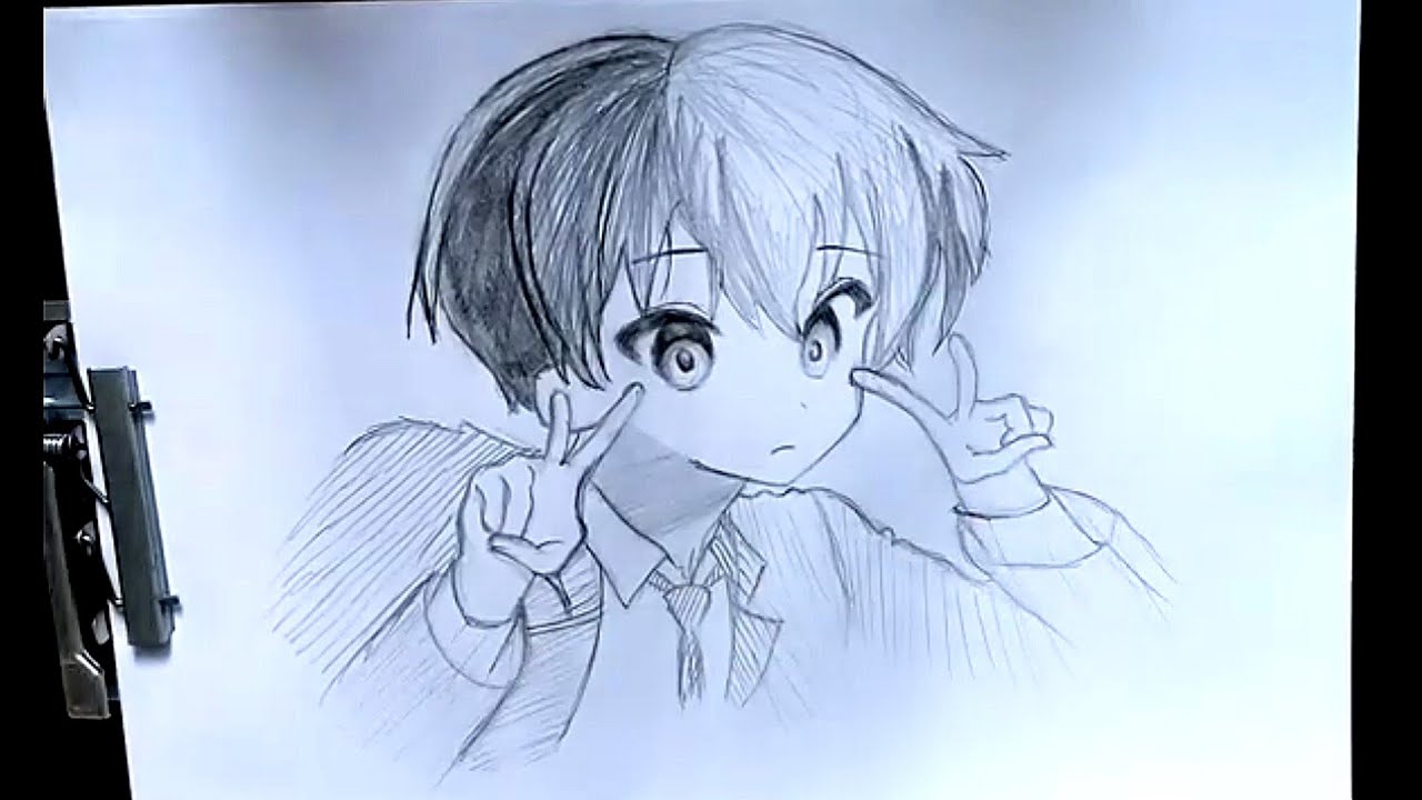 How to Draw an Anime Boy in 10 Easy Steps: A Beginner's Guide - YouTube