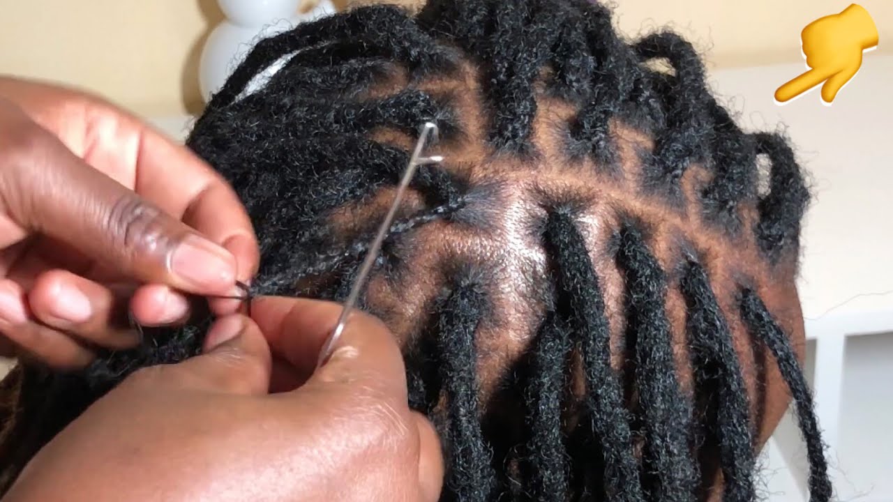 How to install temporary faux dreadlocks #protectivestyles Easy @JANEILHAIRCOLLECTION - YouTube