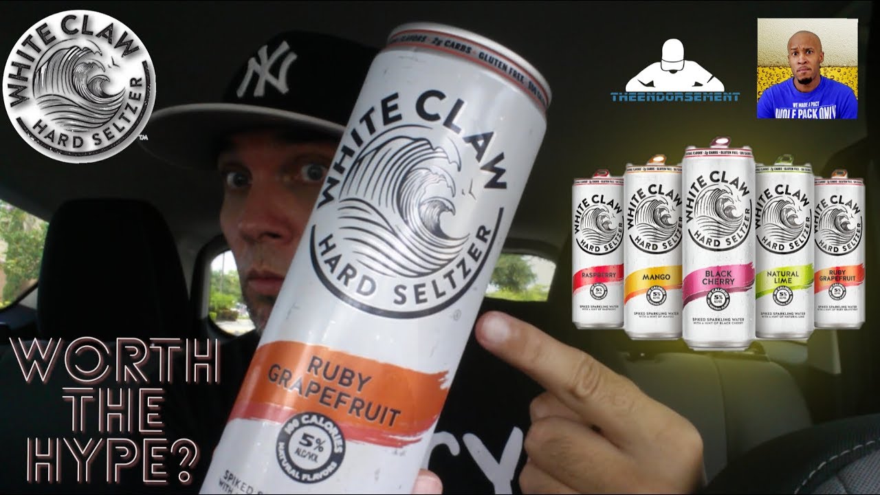 White Claw® Hard Seltzer | Made Pure® | Review w/ ItsBeerDrank! 🌊 - YouTube