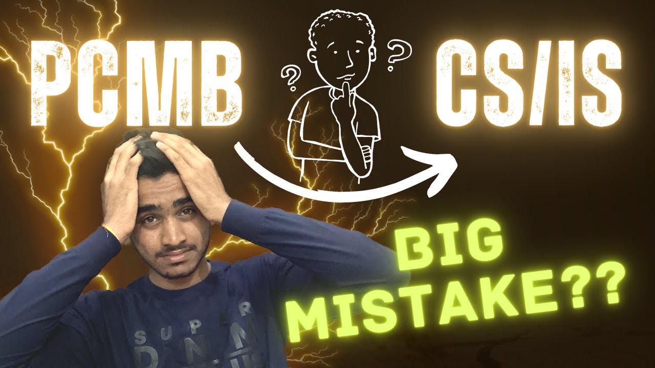 PCMB Students shouldn’t choose CS Branch??PCMB students can’t Code?? # ...