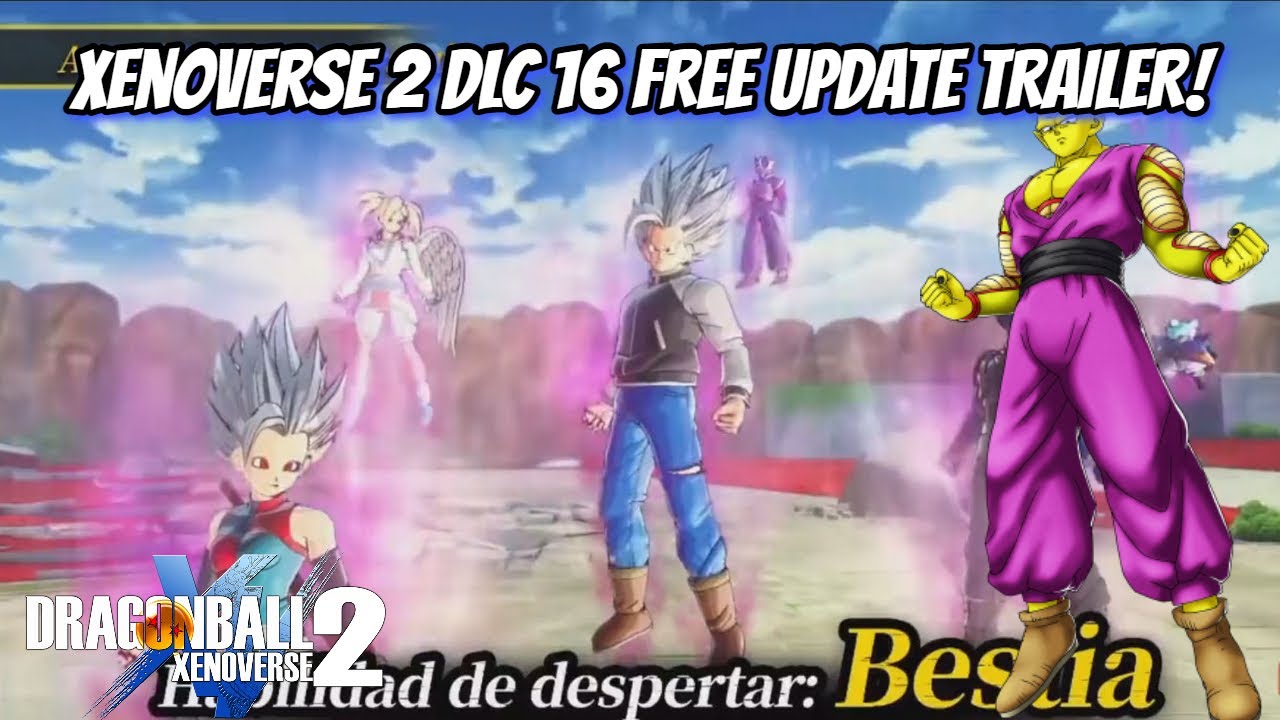 Xenoverse 2: DLC 16 Free Update Trailer Piccolo (Potential Unleashed ...