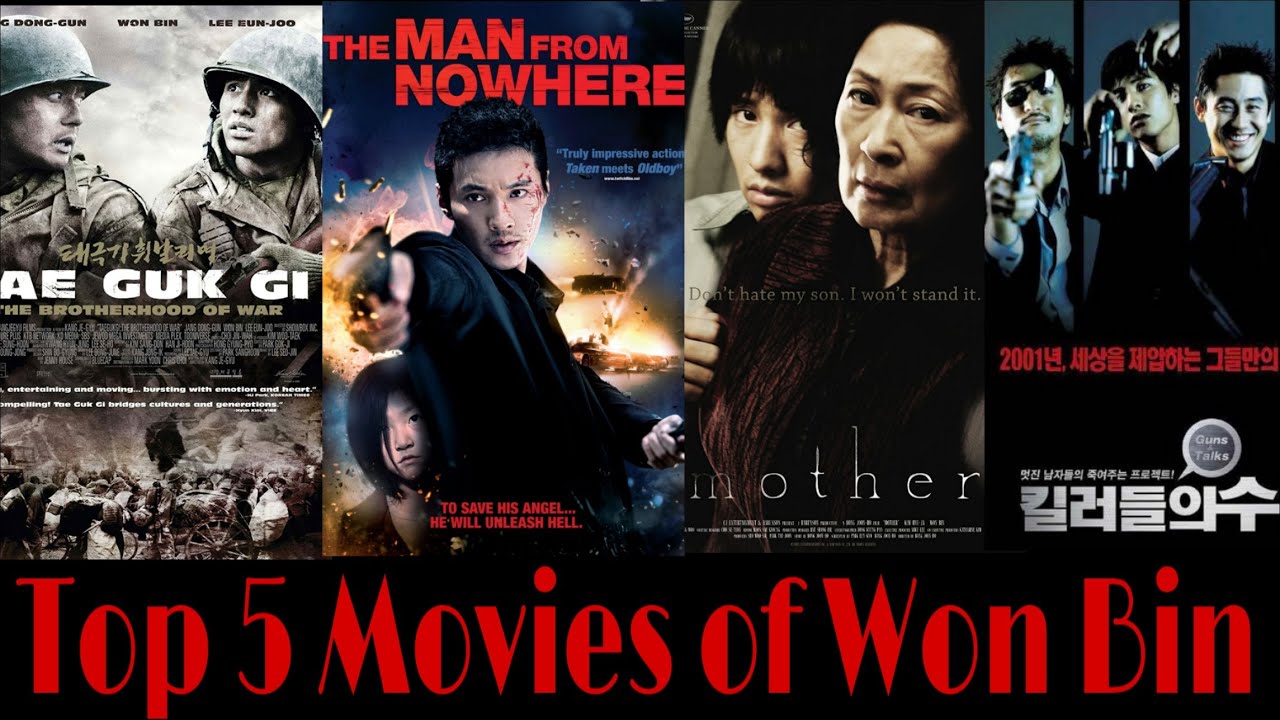 Top 5 Movies Of Won Bin ||A Tribute To Won Bin - YouTube