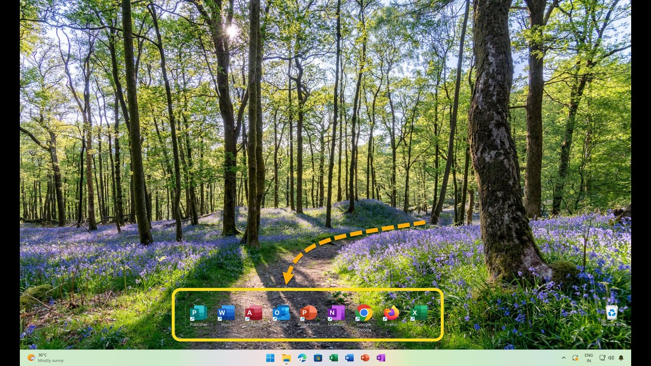 How to hide or get back Hidden Desktop Icons in Windows 11 | Beginners ...