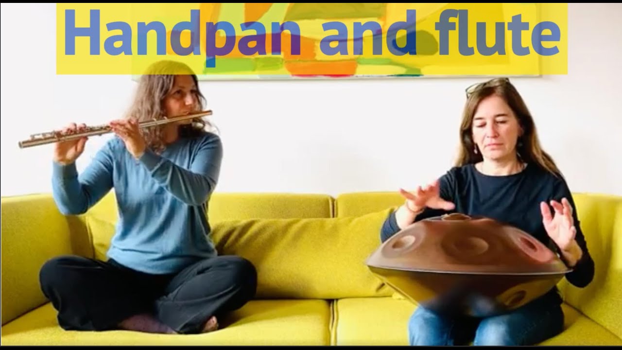 Handpan music and flute 1/2 hour meditation - YouTube