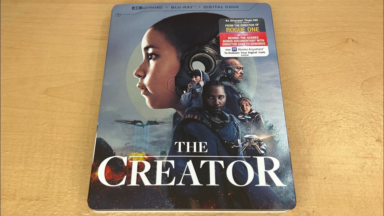 The Creator - 4K Ultra HD Blu-ray Unboxing - YouTube