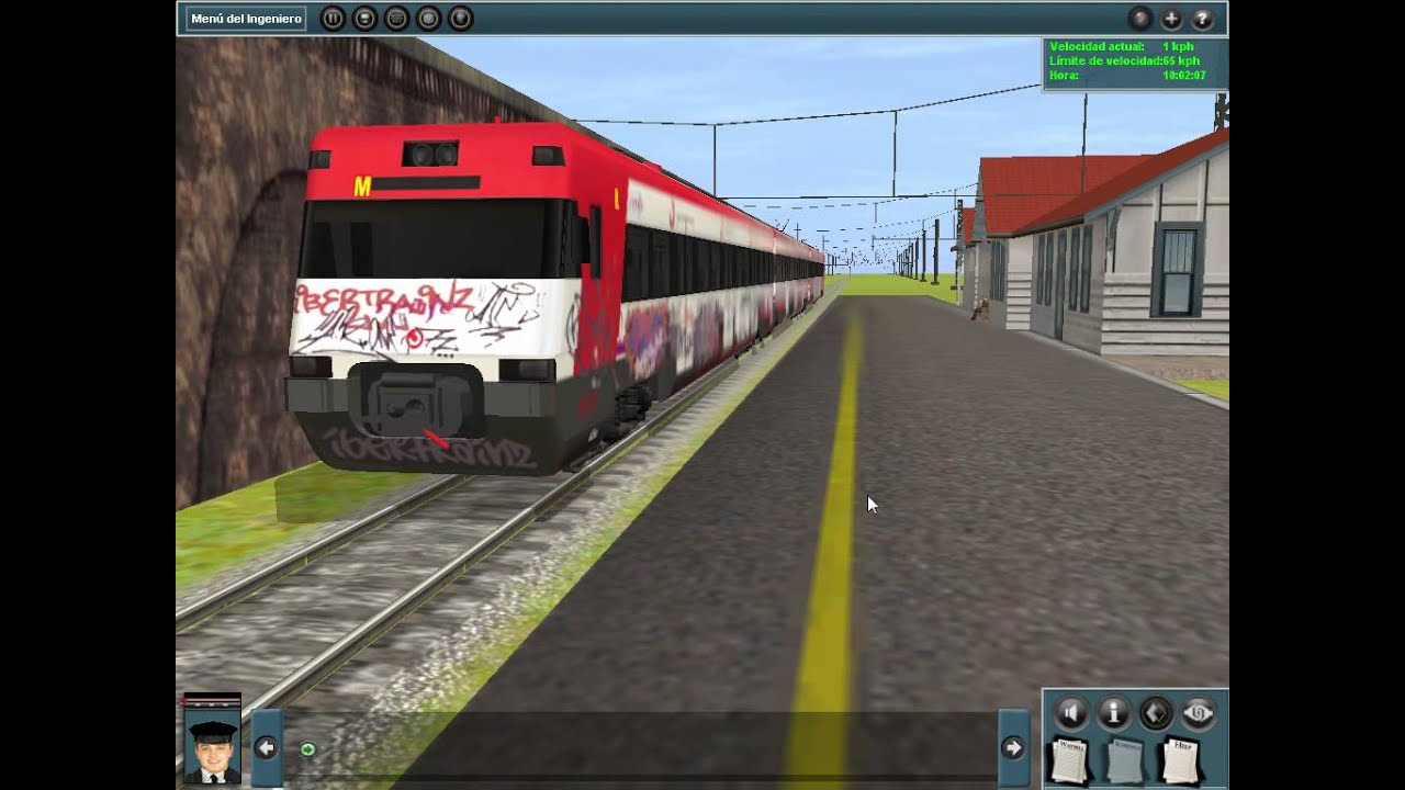 Estación Renfe de Karmal Jik - en Trainz simulator - YouTube