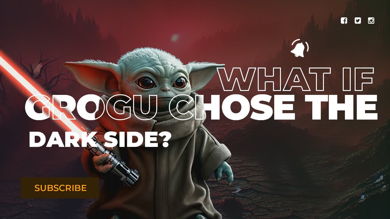 What if Grogu Chose the Dark Side? 🌌🖤 #Grogu #StarWarsWhatIf #DarkSide ...