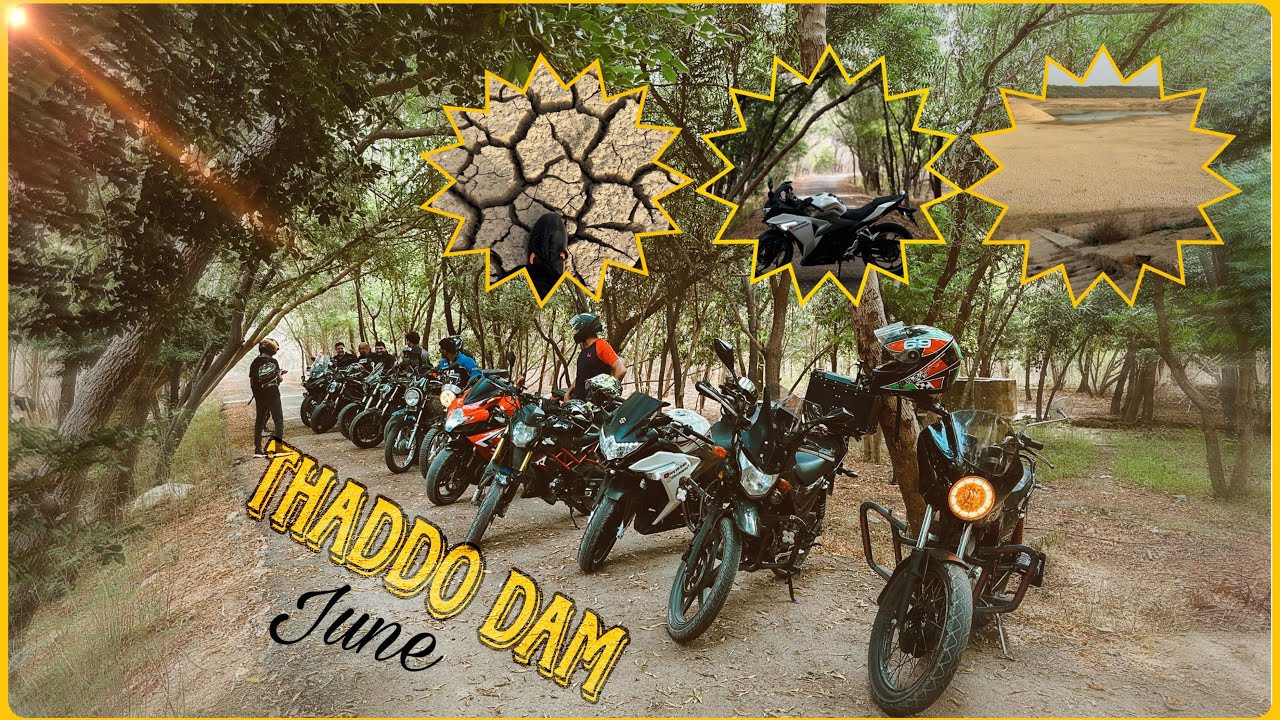 Ride to Thaddo Dam | Before monsoon season | route details | Along with ...