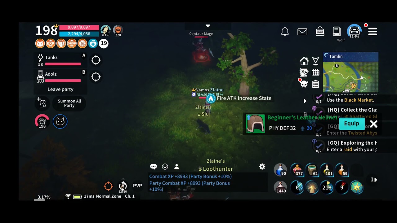 Moonlight Sculptor - About Henchman Buff and it's benefit for buddy ...