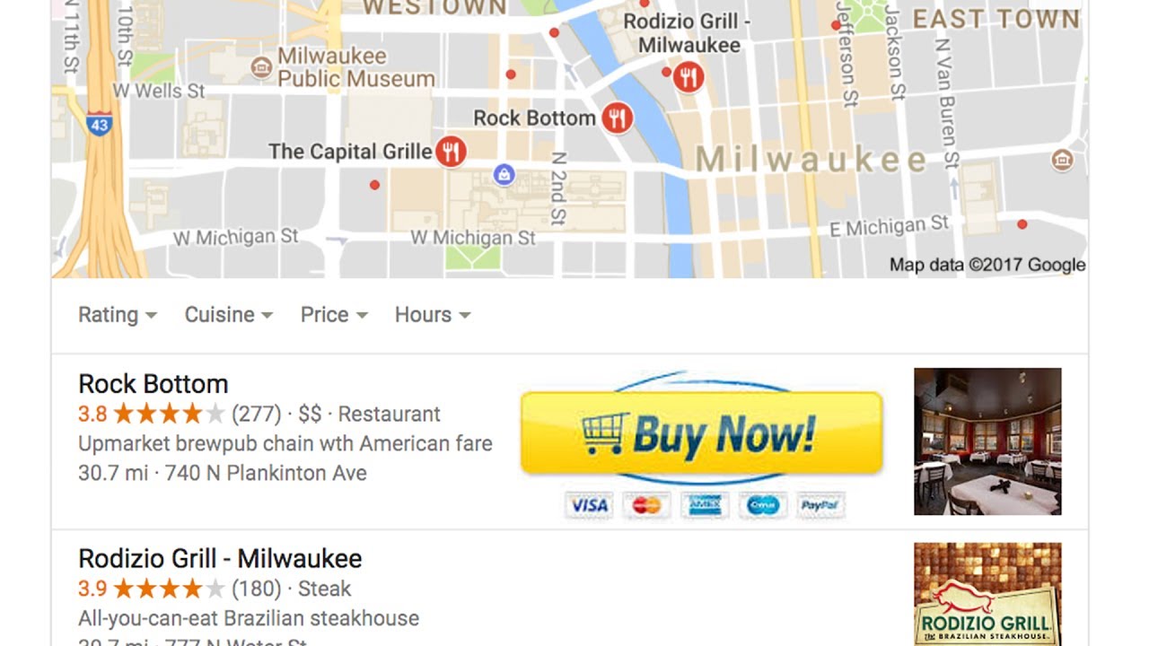 Add Buy Buttons To Google Maps: New Google My Business Posts Feature ...