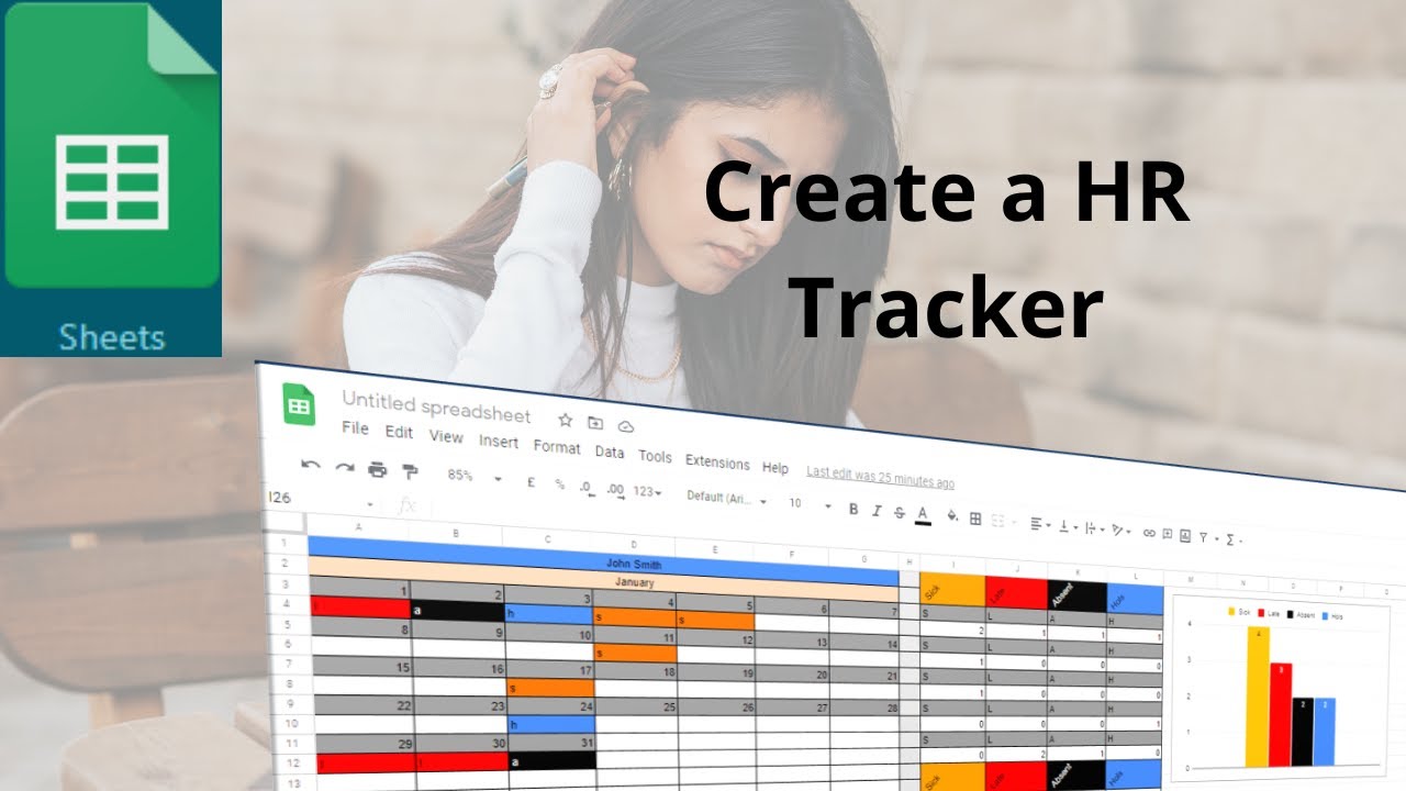How to create a HR tracker in Google Sheets - YouTube