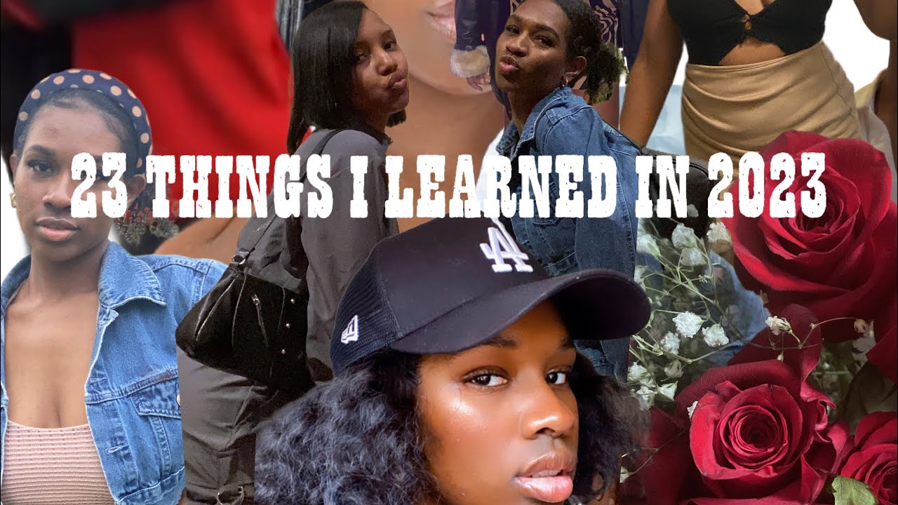 23 things I learned in 2023 | All things Angelica 💡 - YouTube