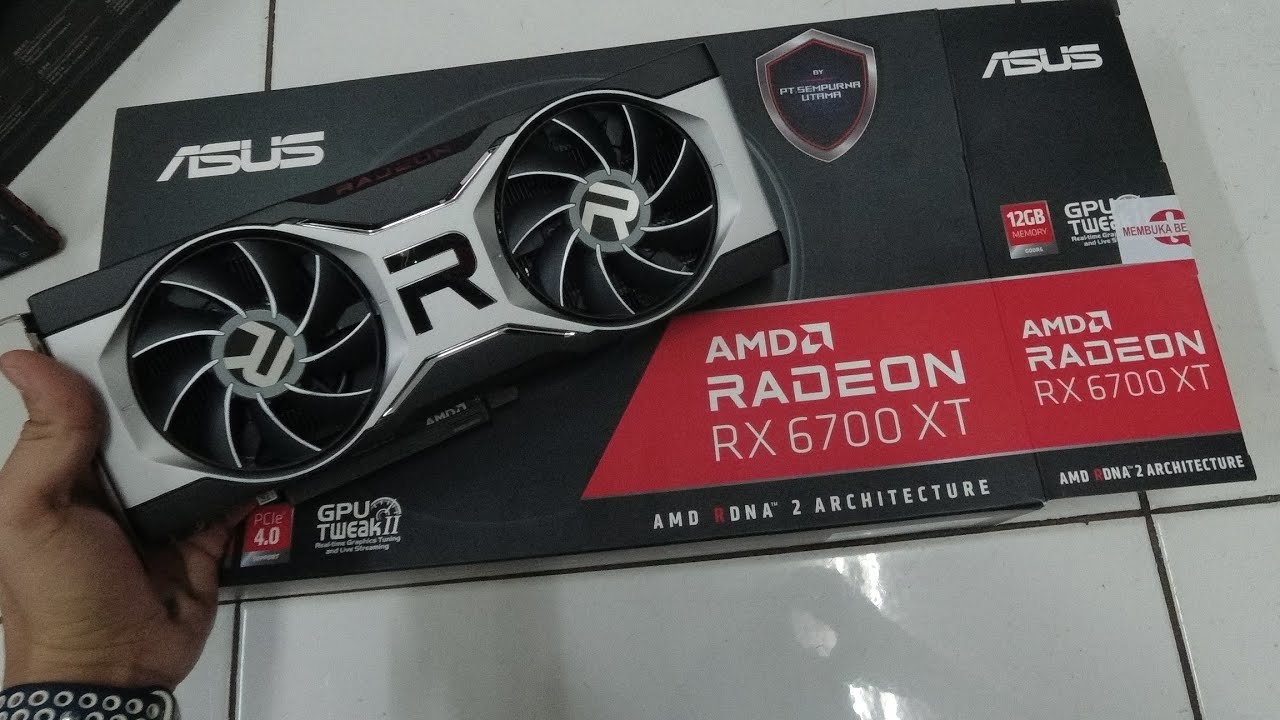 AMD Radeon RX 6700 XT Unboxing ‼ - YouTube