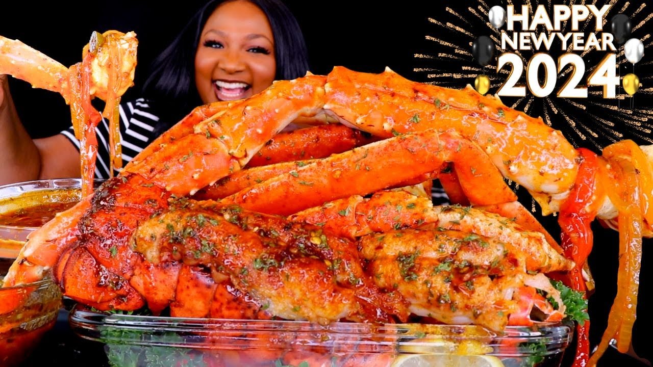 KING CRAB LEGS + LOBSTER TAILS + GREEN LIP MUSSELS , SEAFOOD BOIL ...