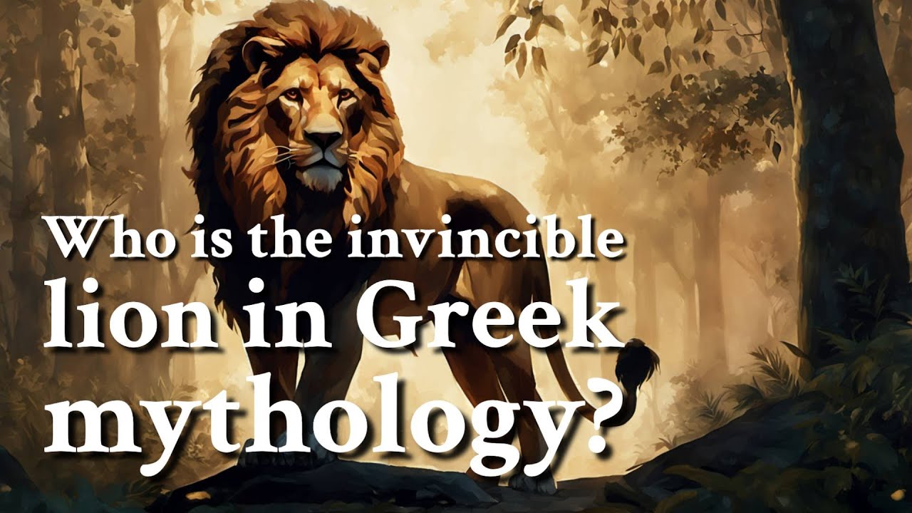 Who is the invincible lion in Greek mythology? Greek Mythology Story ...