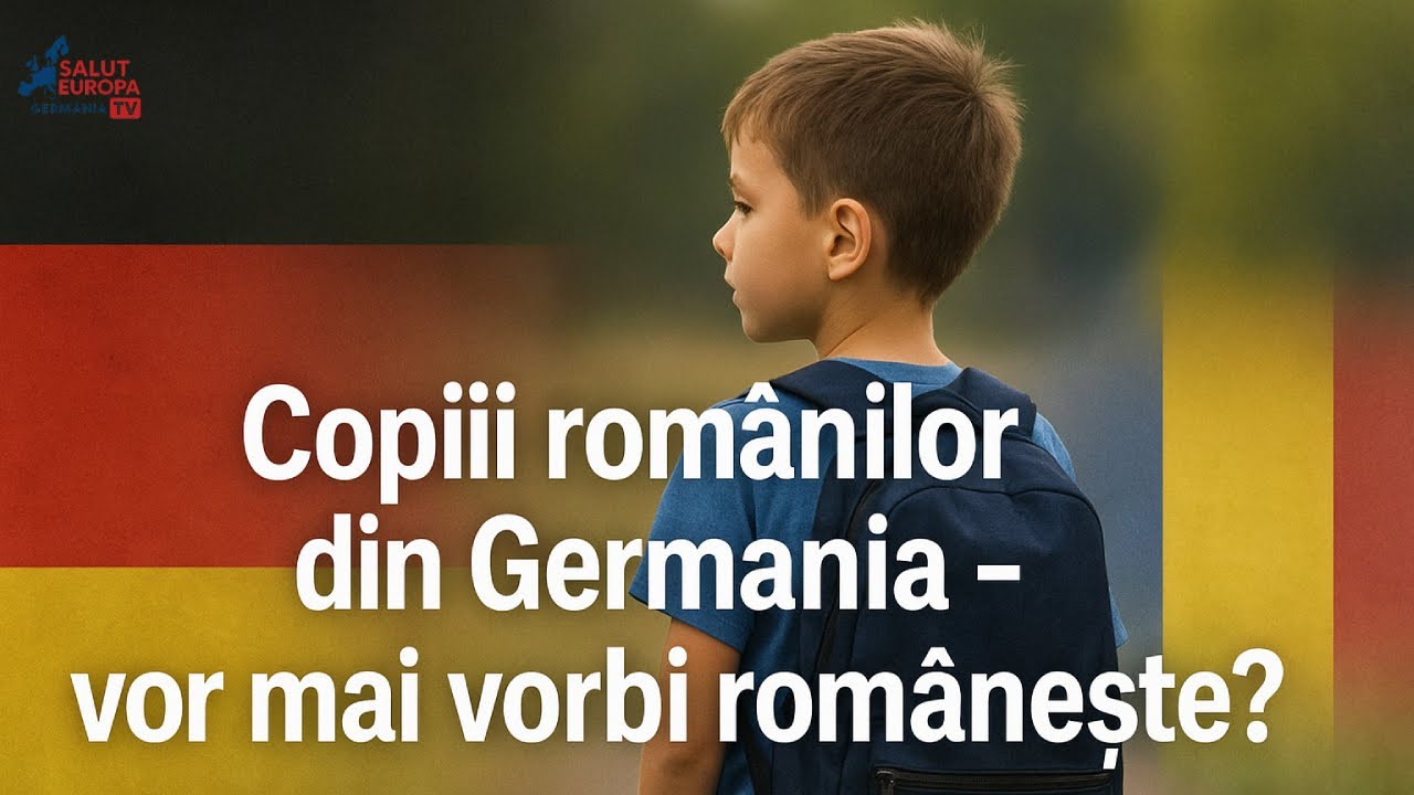 Copiii românilor din Germania, vor mai vorbi românește peste 10 ani ...