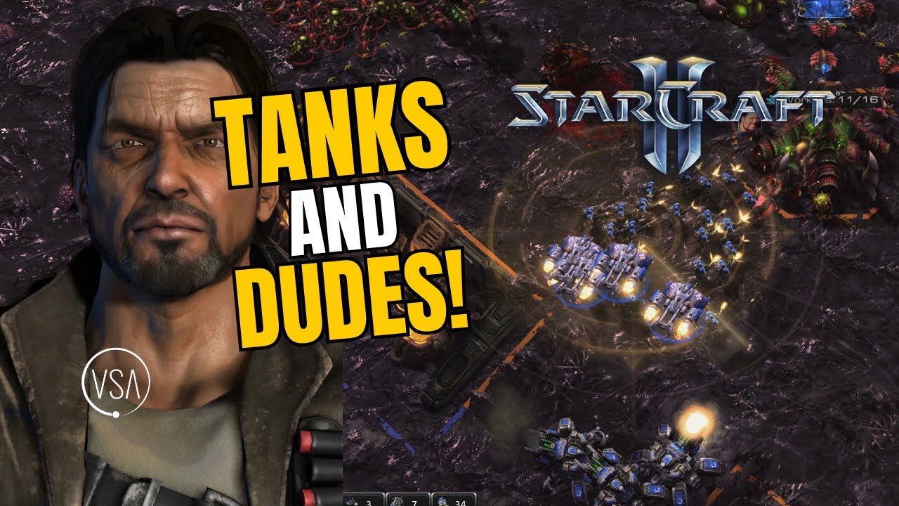 Just Tanks And Dudes Baby!- StarCraft 2 - Getting Good - Platinum ...