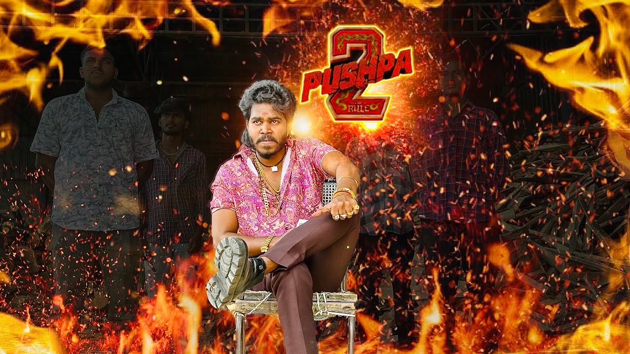 PUSHPA REEL MAKING 🪓🔥 | Nikhil sty | Alluarjun | Pushpa the Rule ...