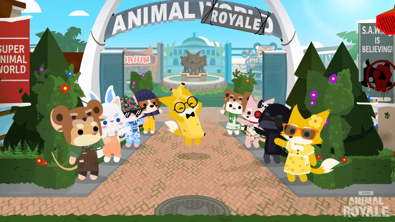 Super Animal Royale - Welcome To Super Animal World！ - YouTube