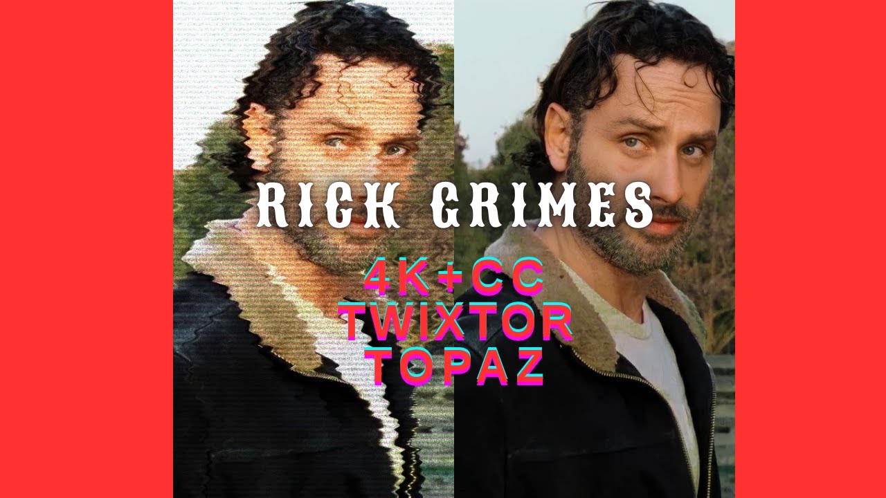 RICK GRIMES | 4K60FPS TWIXTOR | SCENE PACK - YouTube