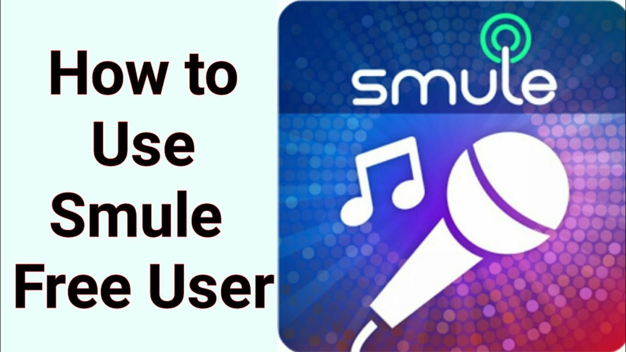 How to use smule - YouTube