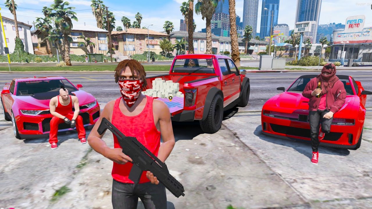 Joining A Real GANG in GTA 5 RP! - YouTube