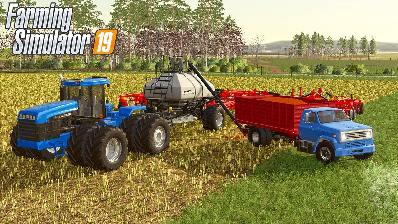 SPRING SEEDING WITH NEW HOLLAND 9882 | ALBERTA MAP - FS19 (ROLEPLAY ...