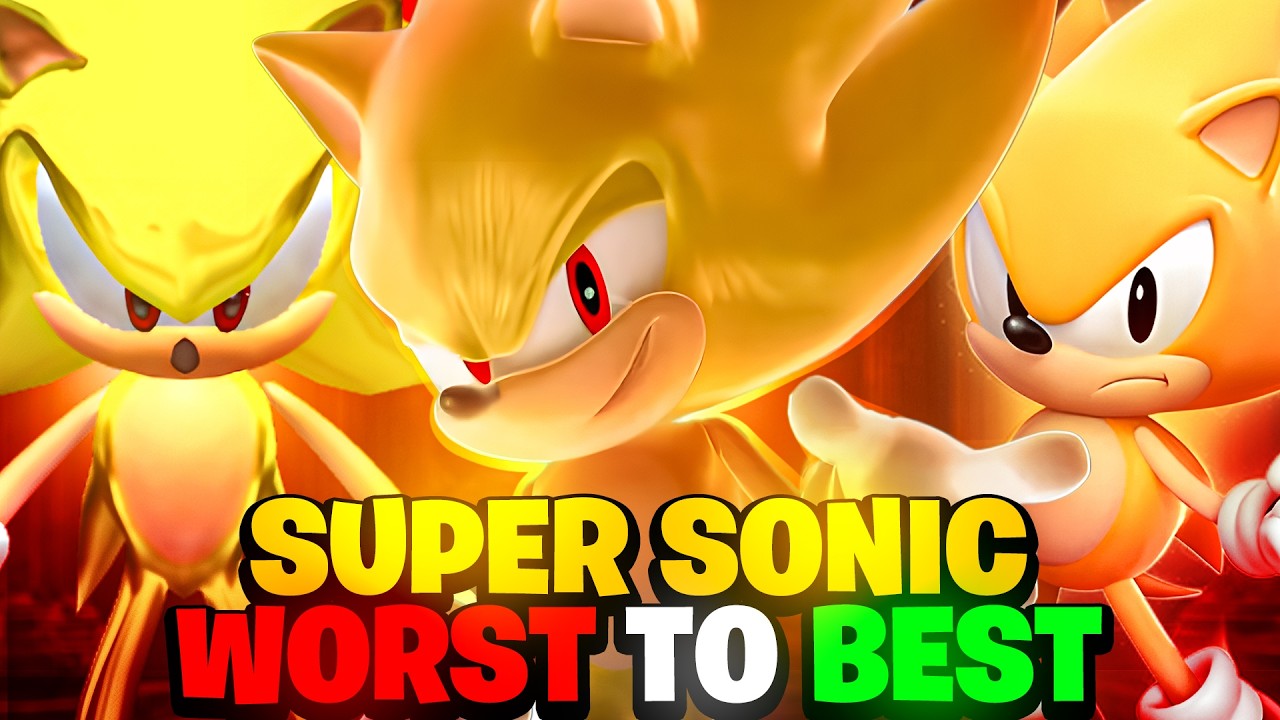 Ranking Super Sonic Transformations WORST to BEST - YouTube