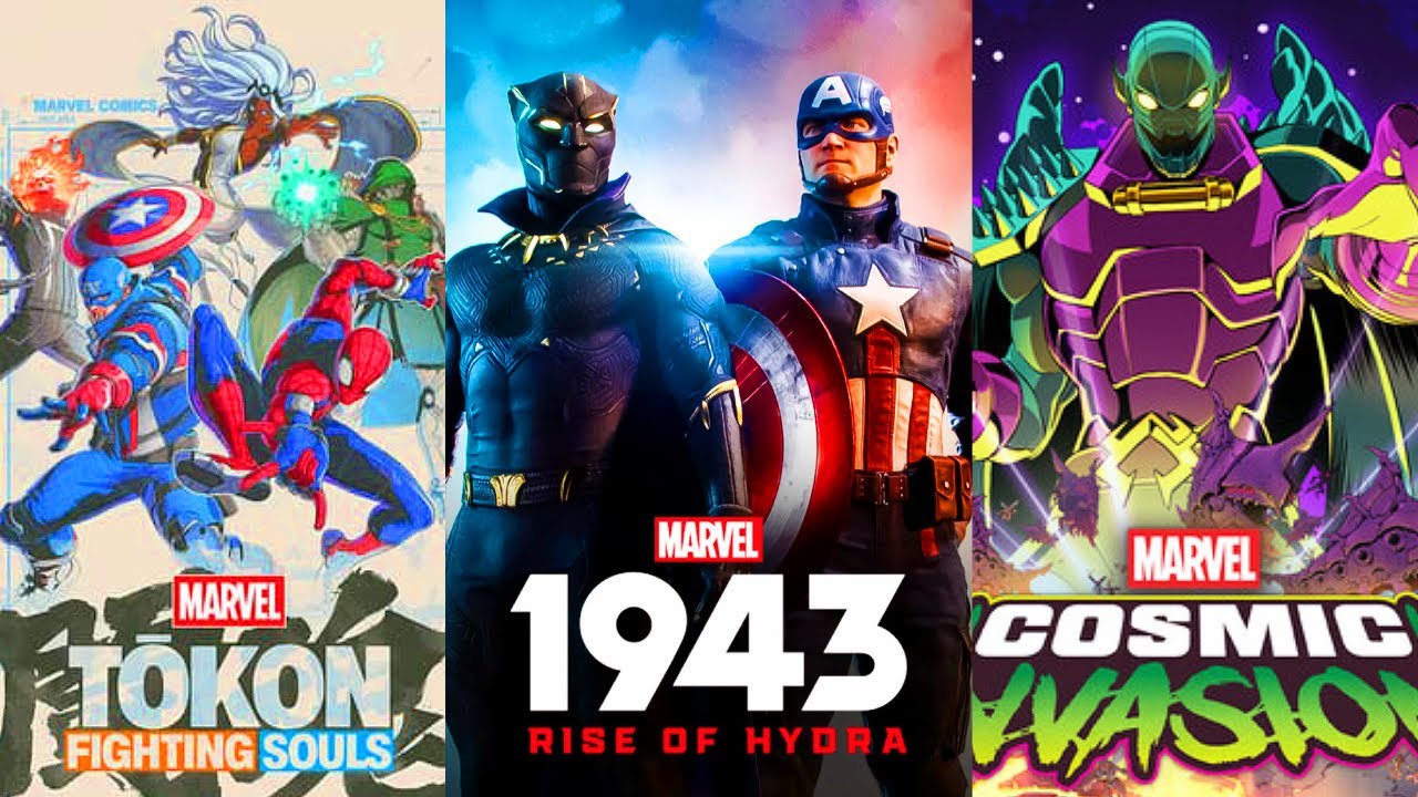 7 NEW Marvel Games Coming Out Soon! - YouTube