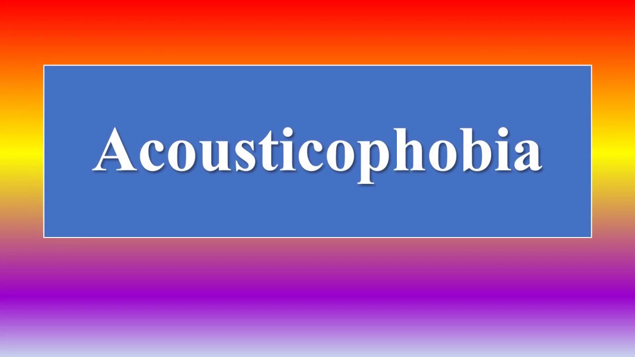 Acousticophobia - YouTube