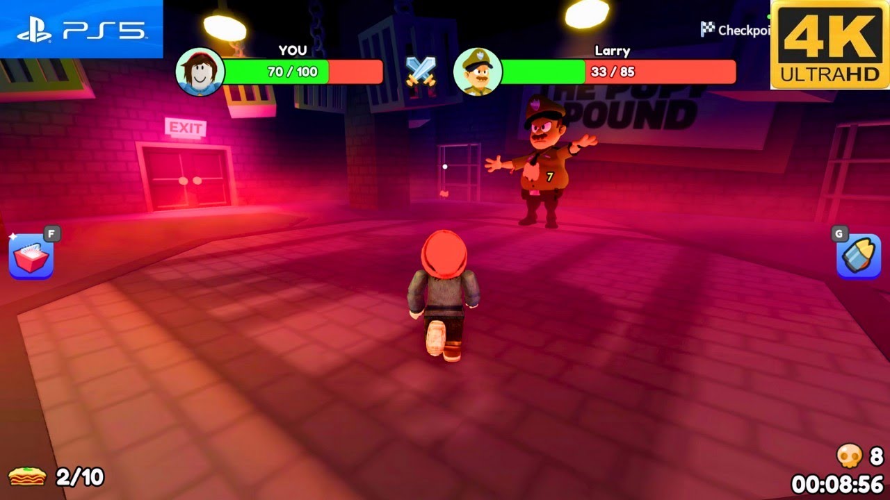 Escape Crazy Cat Lady | Roblox Gameplay PS5 4K - YouTube