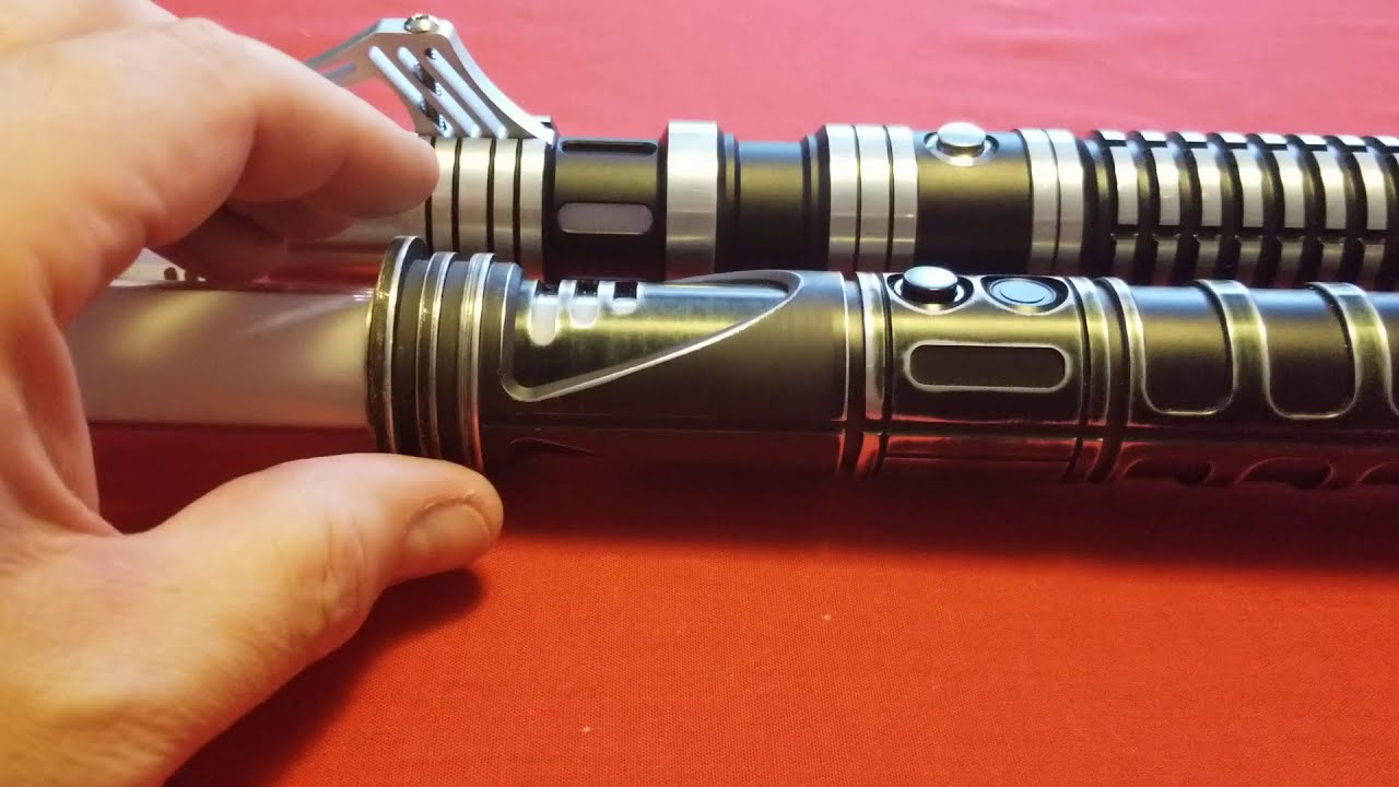 Choosing the right blade for your hilt. Balance and comfort! - YouTube