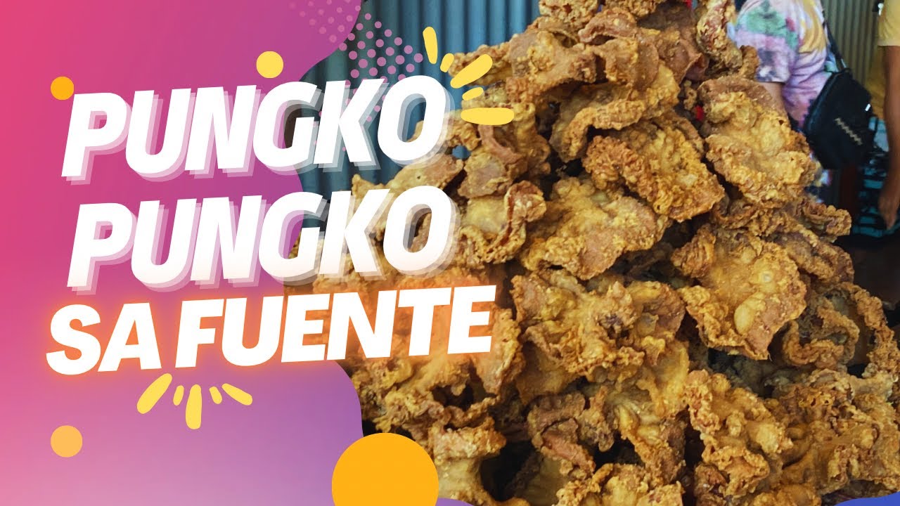 FAMOUS FILIPINO STREET FOOD IN CEBU PHILIPPINES PUNGKO PUNGKO SA FUENTE ...