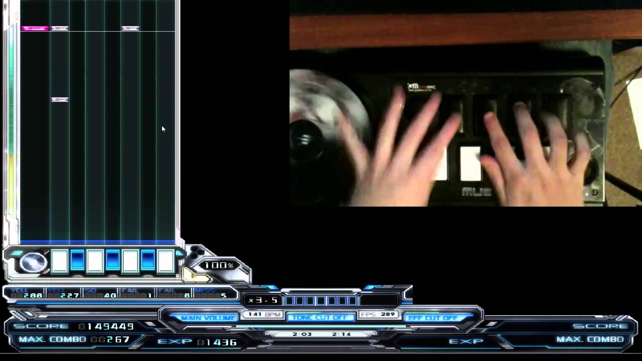 Ruv-It Gameplay With Muse-on Controller (IIDX) - YouTube
