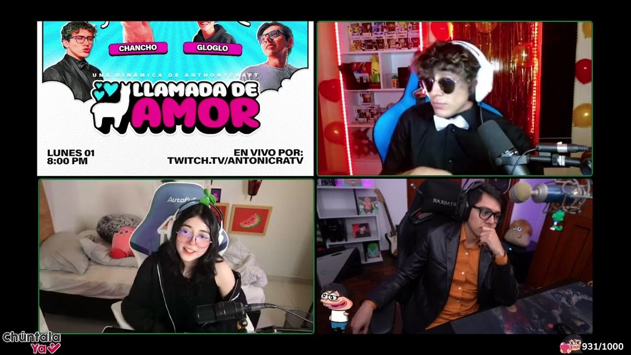 PRESENTACIÓN DE ANSI EN LLAMADA DE AMOR 😍 - YouTube