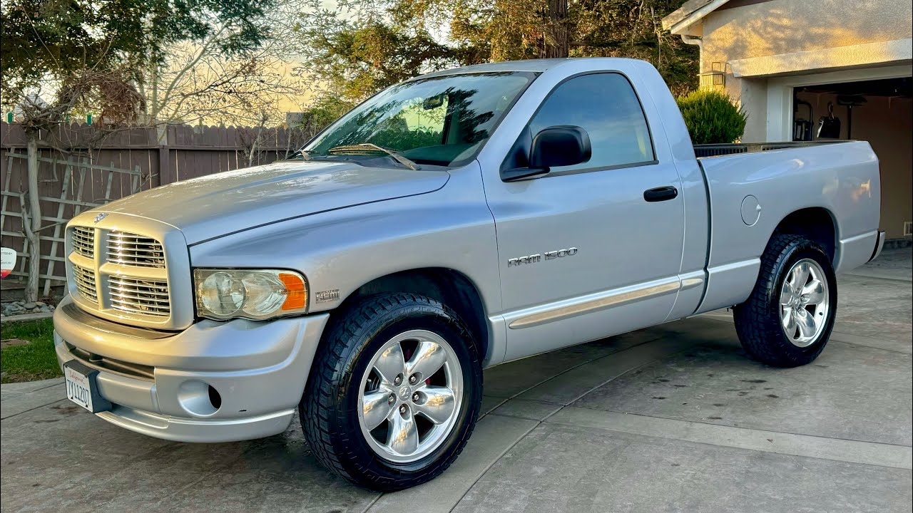 2005 Ram 1500 Regular Cab Shortbed - Low Miles - Hemi V8 - YouTube