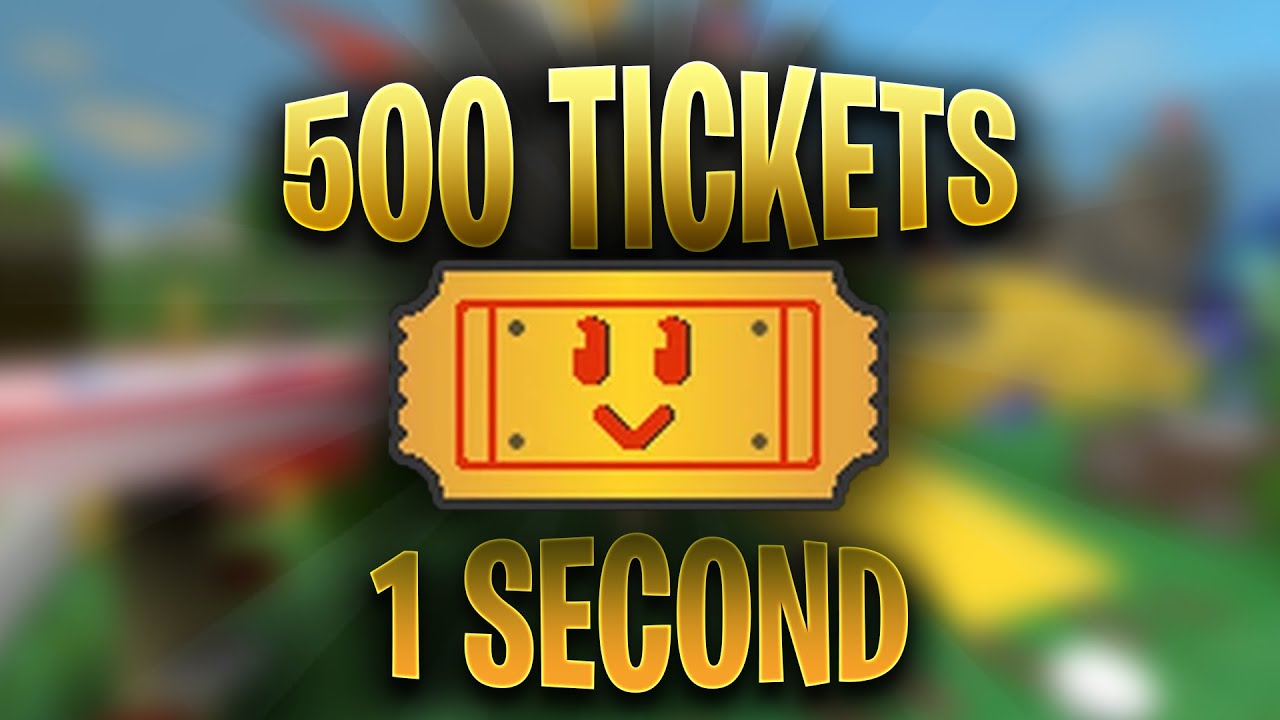 How to get 500 Tickets in One Second | Bee Swarm Simulator - YouTube