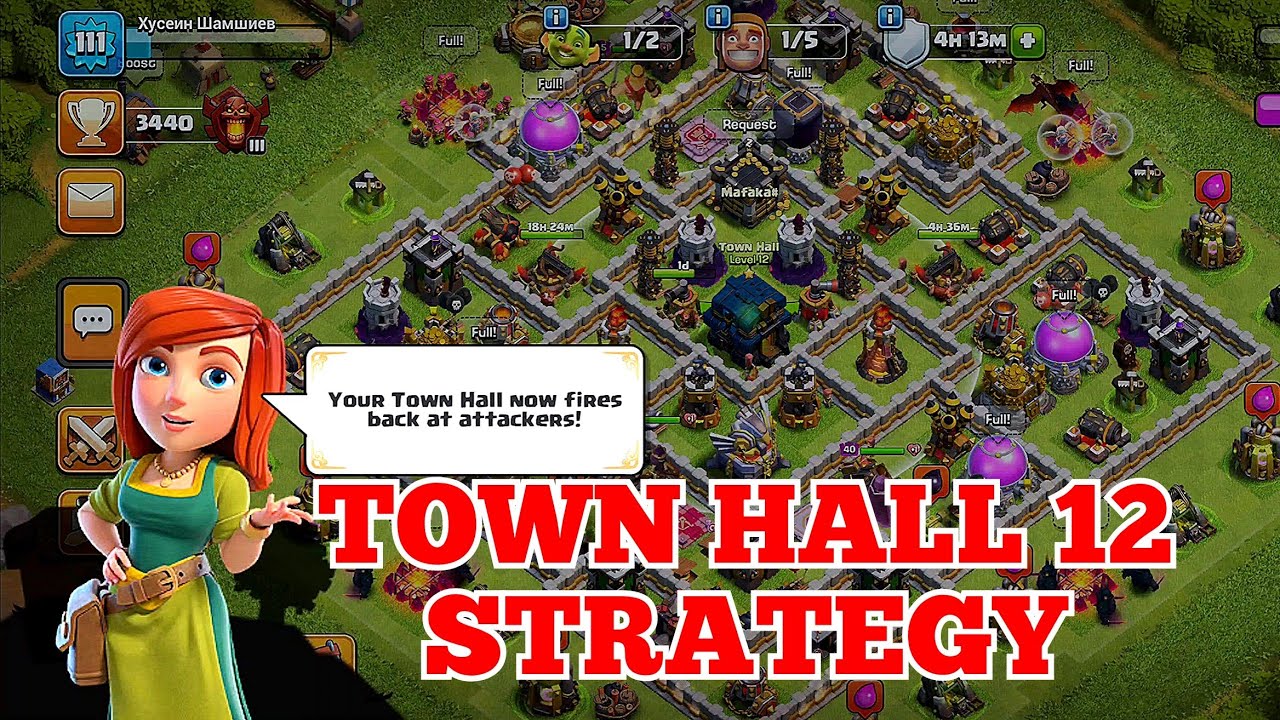 Town Hall 12 Clash of Clans (Strategy, Attack, Raid, Clan War) - YouTube