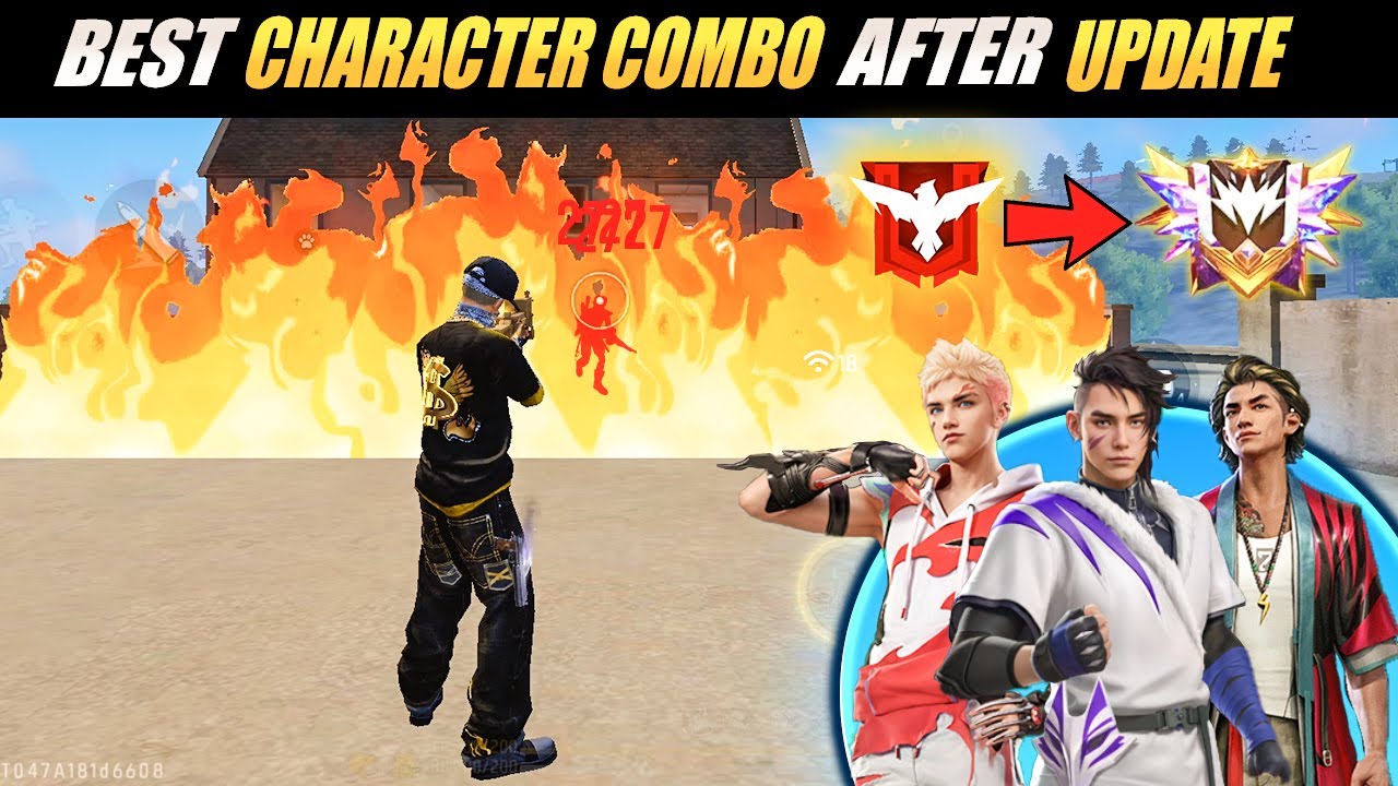 (AFTER UPDATE) Top 3 Secret Best Character Combination🗿Free Fire Most ...