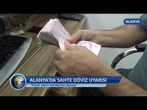 Alanya’da Sahte Döviz Uyarısı -Dim TV Haberler
