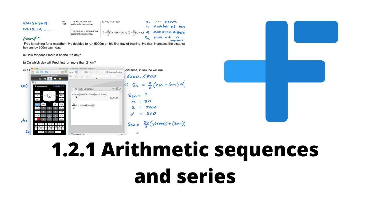 1.2.1 Arithmetic sequences and series | IB math AA and AI | Mr. Flynn ...