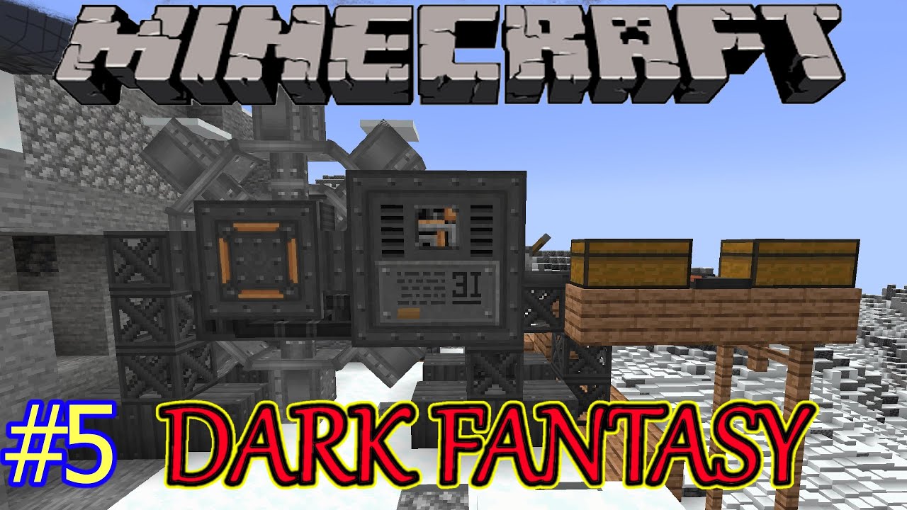 Minecraft Dark Fantasy 2 #5 Excavator - YouTube