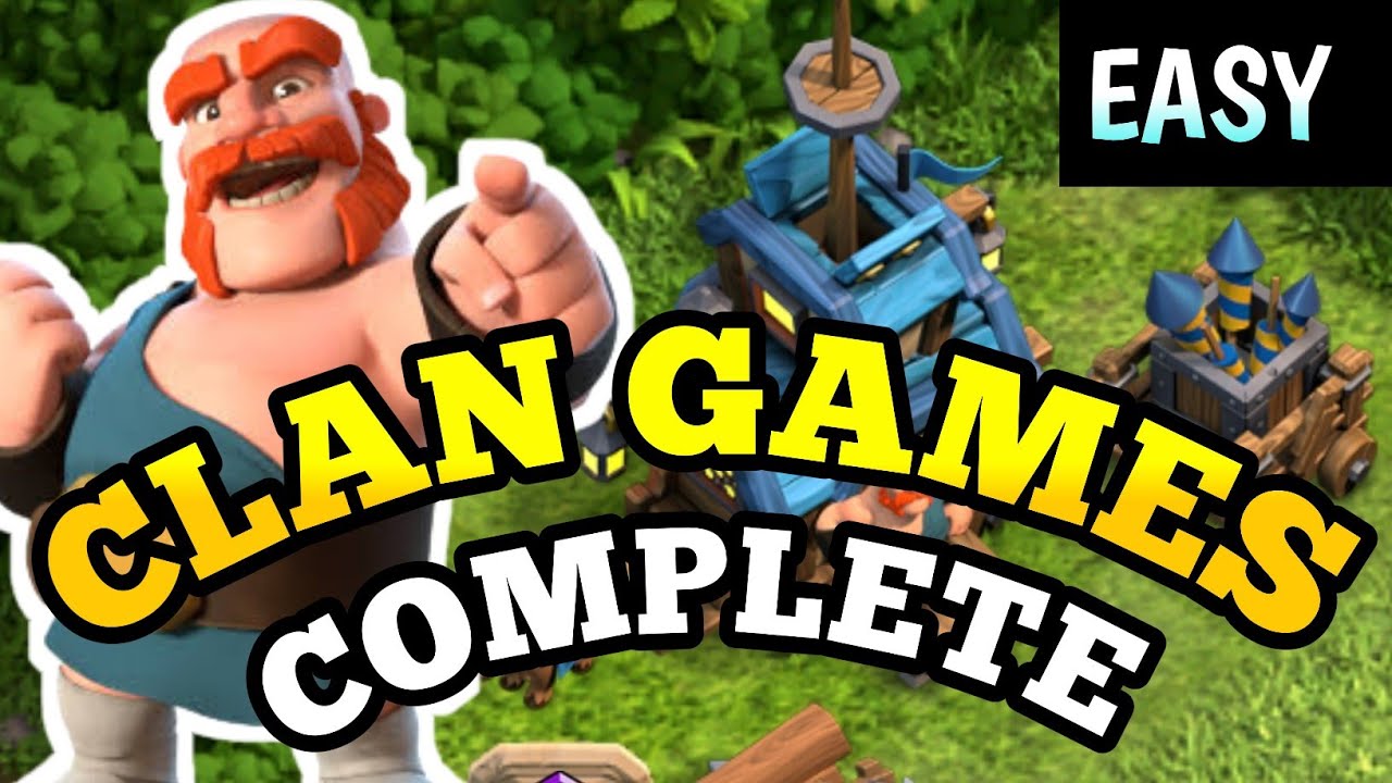 MY CLAN GAMES COMPLETE MARCH 2022| CLAN GAMES IN COC | CLASH OF CLANS ...
