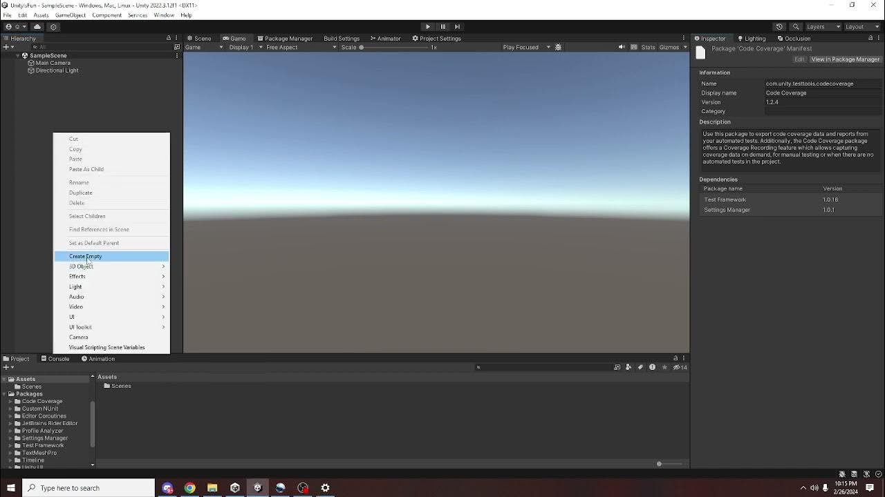 What fresh Unity download looks like and how to create your first object! - YouTube