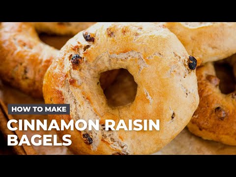 How to Make Cinnamon Raisin Bagels