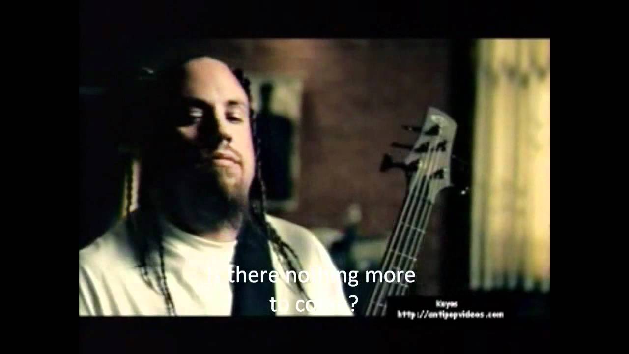 KoRn Alone I Break Lyrics Video.avi - YouTube