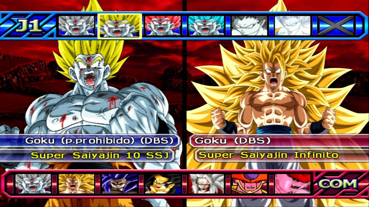 AF PROHIBIDO vs AF INFINITO | GOKU SSJ 10 PODER PROHIBIDO SSJ vs GOKU ...