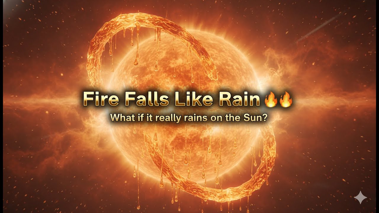 Fire Falls Like Rain ☀️🔥 | The Sun’s Fiery Secret - YouTube