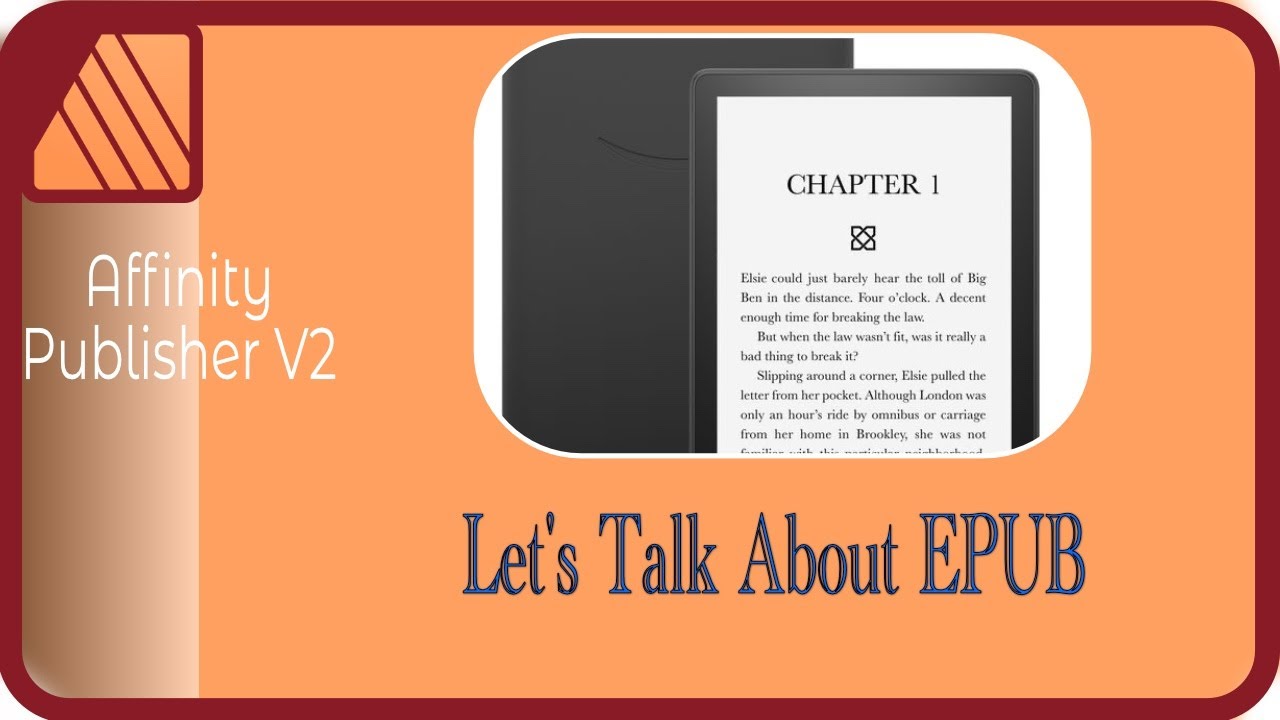 Lets Talk About Epub And Epub3 What You Need To Know About Epub And Epub3 Youtube