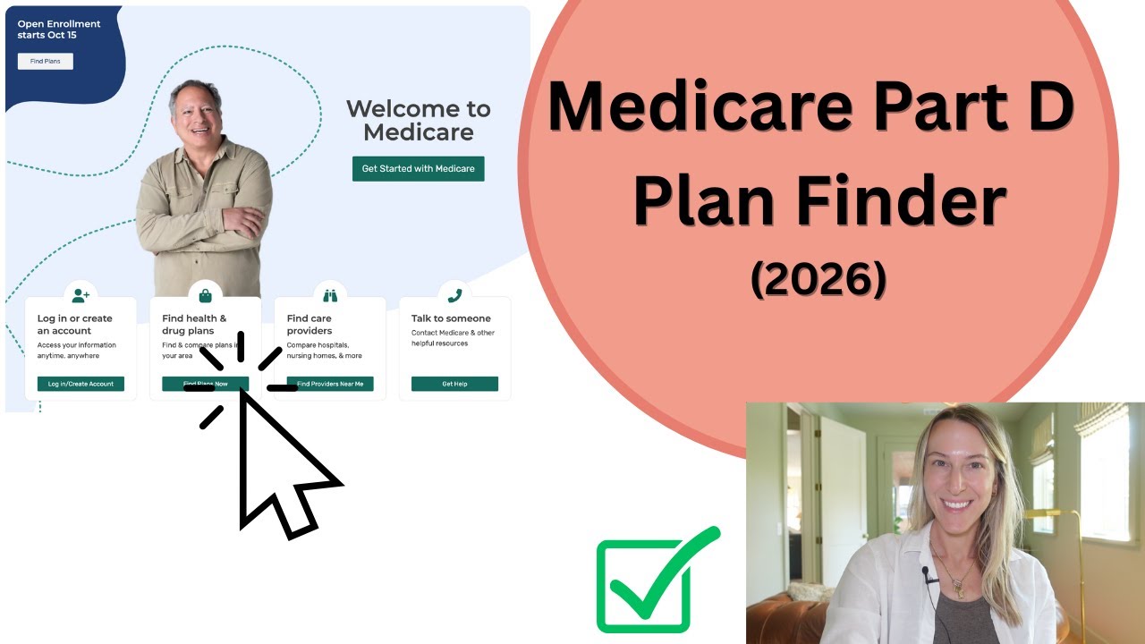 Medicare Part D Plan Finder (2026) - YouTube